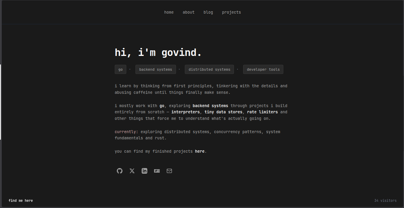 Govind Tiwari - Full Stack Developer